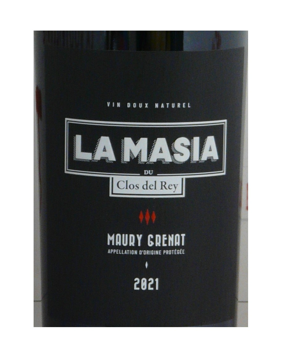 Maury - Clos del Rey - "La Masia" 2021